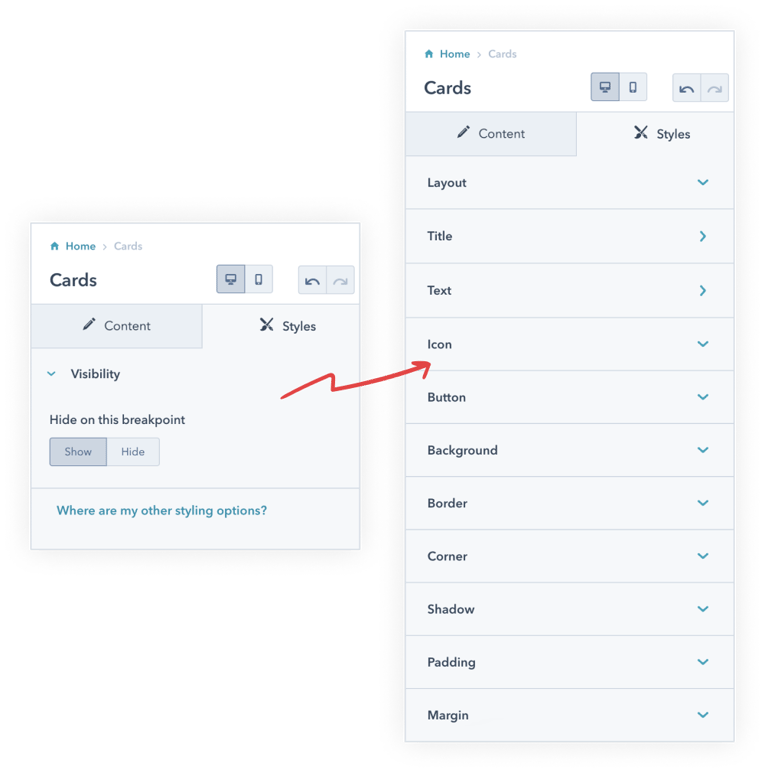 Focus vs. Focus Plus theme comparison for HubSpot